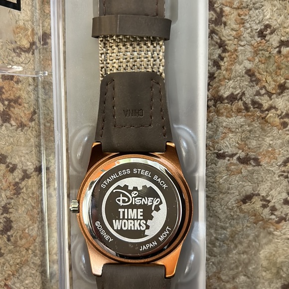 Disney | Accessories | Mens Disney Time Works Military Mickey Mouse ...